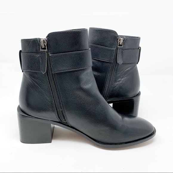 Paolo | Shoes | Linea Paolo Pallas Bootie Black Leather 75 Boots | Poshmark